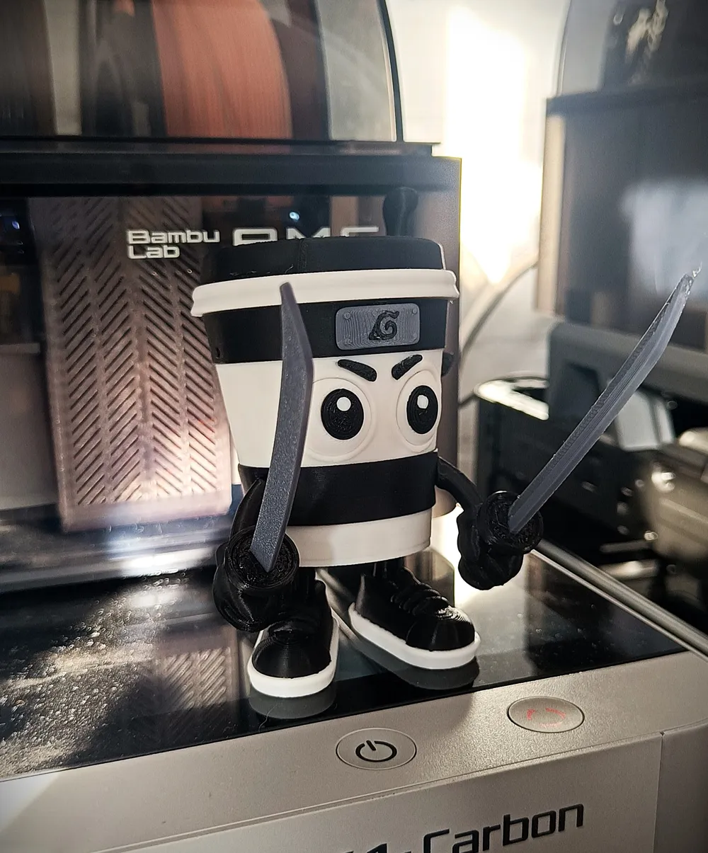 Juguete articulado Asesino Capuchino por Hiko 3D MakerWorld: Descarga Modelos 3D Gratuitos