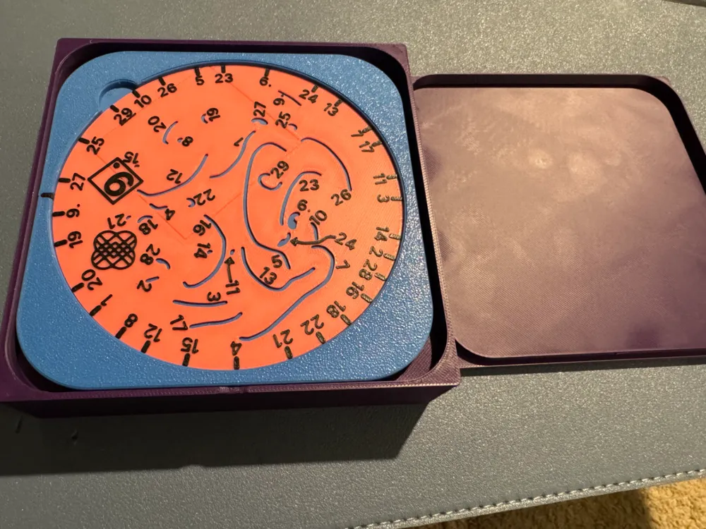 Doodle Disc Box - Free 3D Print Model - MakerWorld