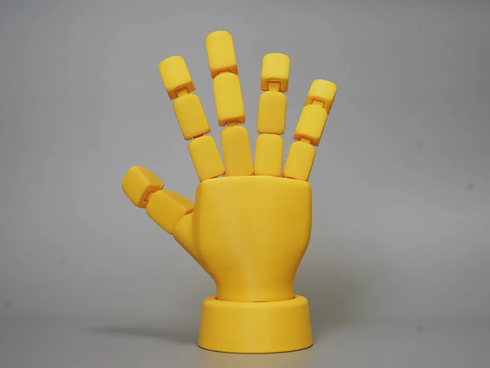 Articulated Hand - Free 3D Print Model - MakerWorld