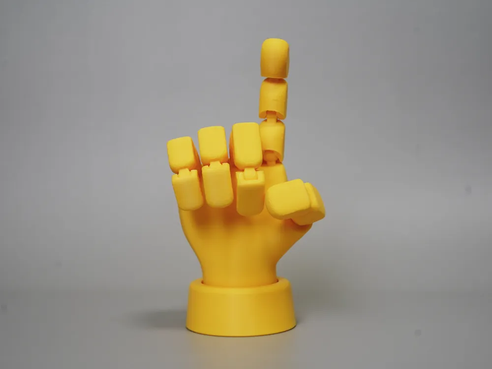 Articulated Hand by MingGY MakerWorld: Download Free 3D Models