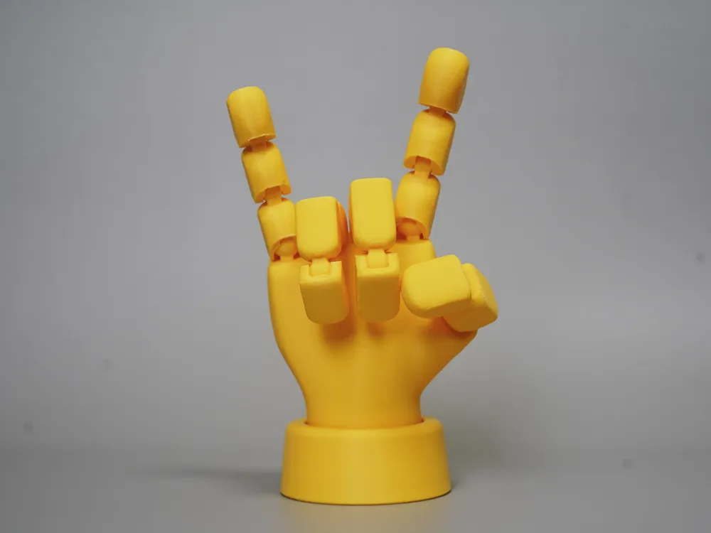 Articulated Hand - Free 3D Print Model - MakerWorld