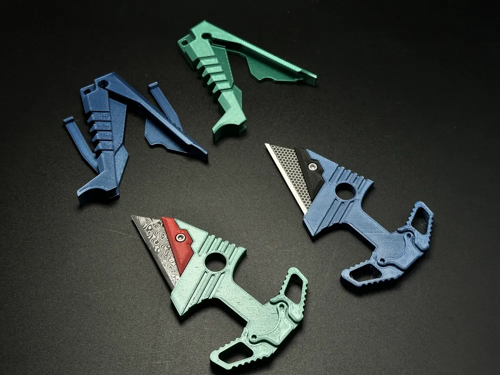 Tactical Push Dagger-Style Utility Knife (MOLLE) by Trent Studio ...