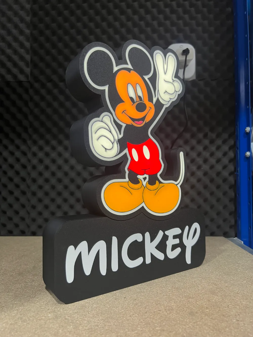 Mickey Mouse lightbox by Martiprintstudio MakerWorld: Download Free 3D ...