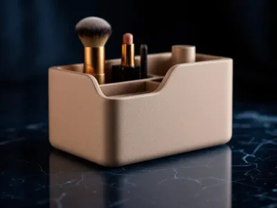 makeup organizer 3d print model download - MakerWorld