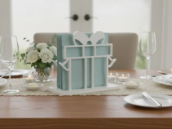 Boîte porte-serviettesLa décoration de table de Noël parfaite - Modèle ...