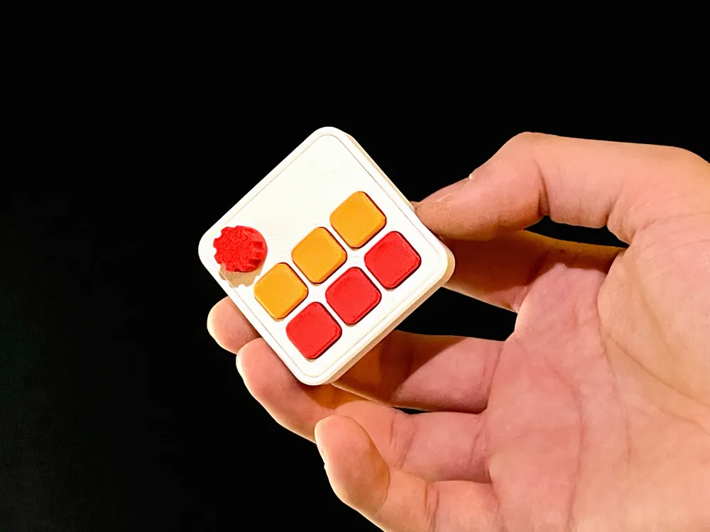 Button click- Fidget toy - customizable by Sivar Studios MakerWorld ...