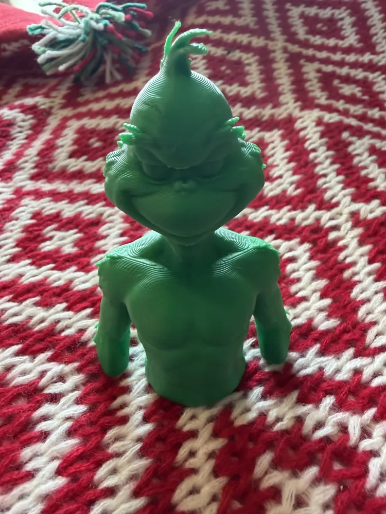 Buff Grinch by The Printing Parents MakerWorld: Download Free 3D Models
