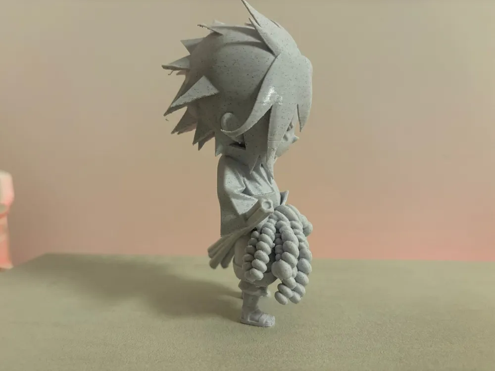 Sasuke Chibi – Figurine d'action Naruto 3D par 3D Print Fusion Lab ...