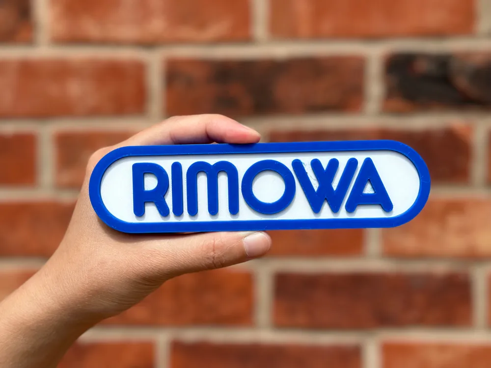 RIMOWA Logo by FatDog - MakerWorld