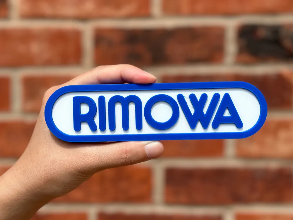 RIMOWA Logo by FatDog - MakerWorld