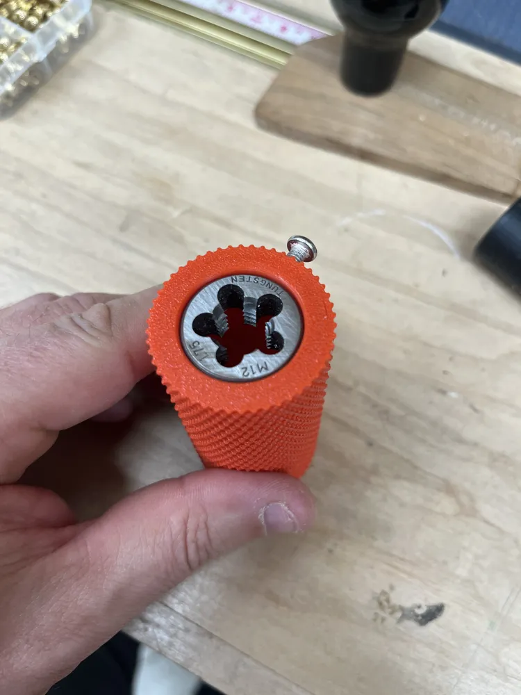 Metal Lathe round threading die holder - Free 3D Print Model - MakerWorld