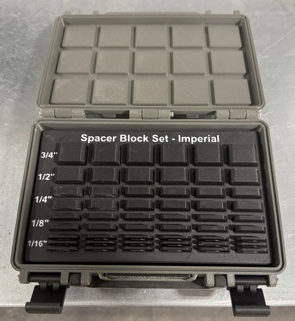 Spacer Blocks Metric & Imperial - Free 3D Print Model - MakerWorld