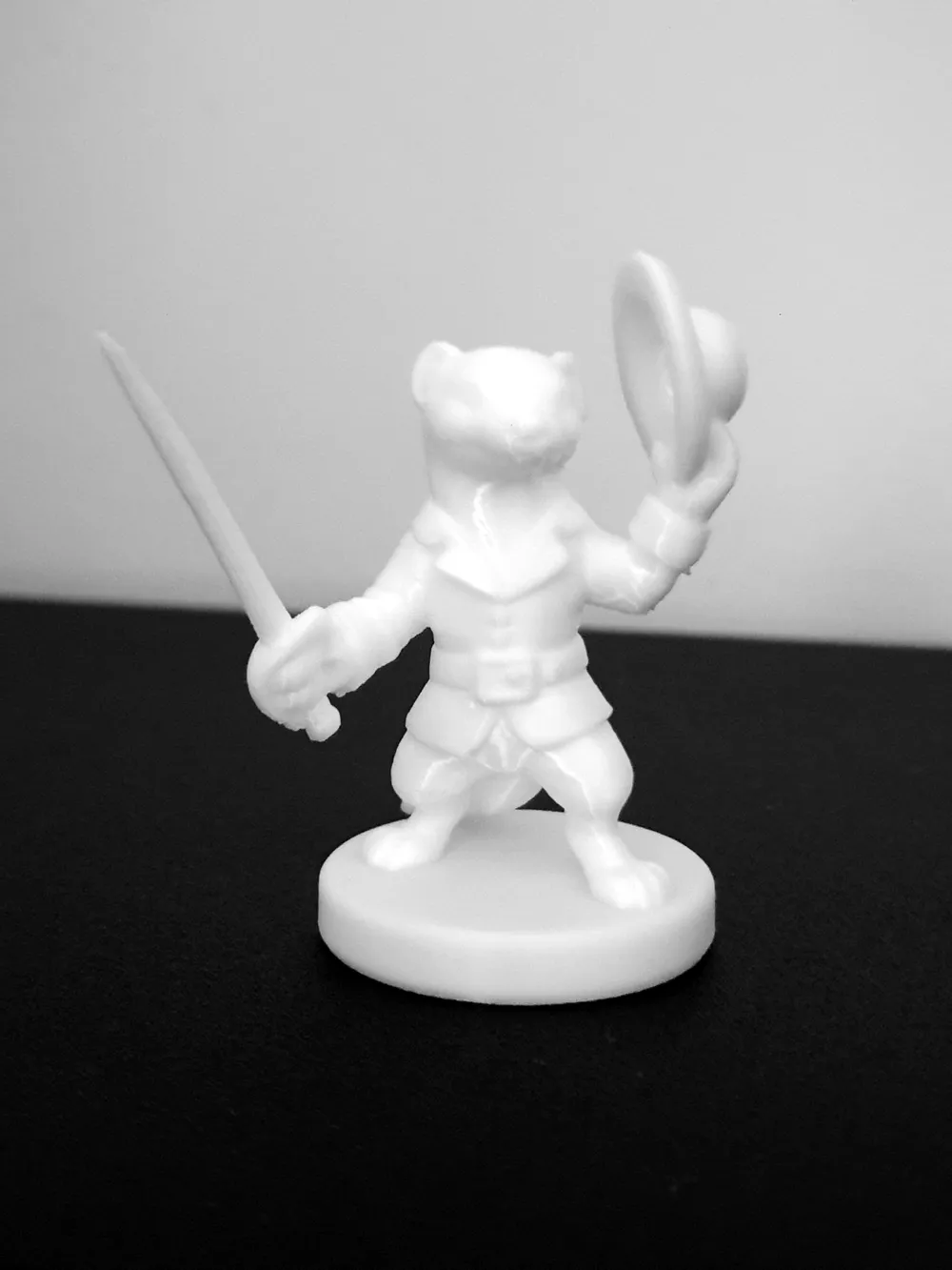 DnD Miniature Weasel Duelist by Midjam MakerWorld: Download Free 3D Models