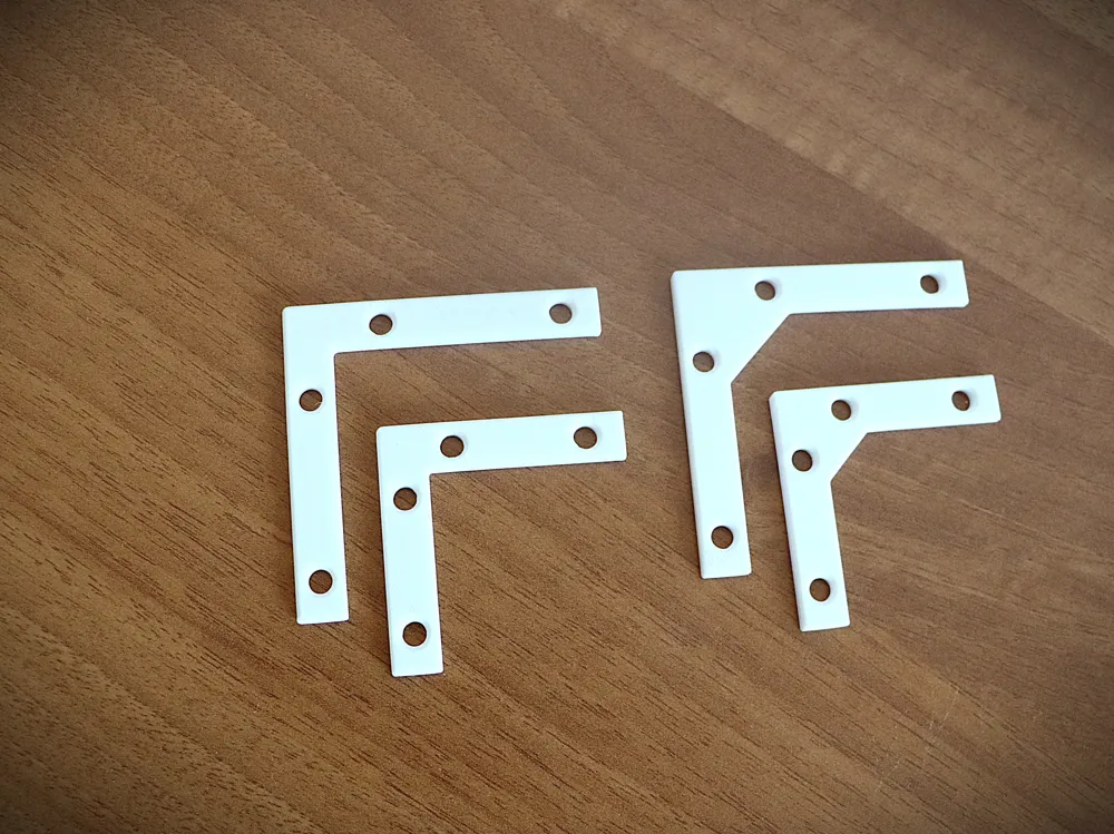Universal Bracket Set – Flat Corner, L & 45° - Free 3D Print Model ...