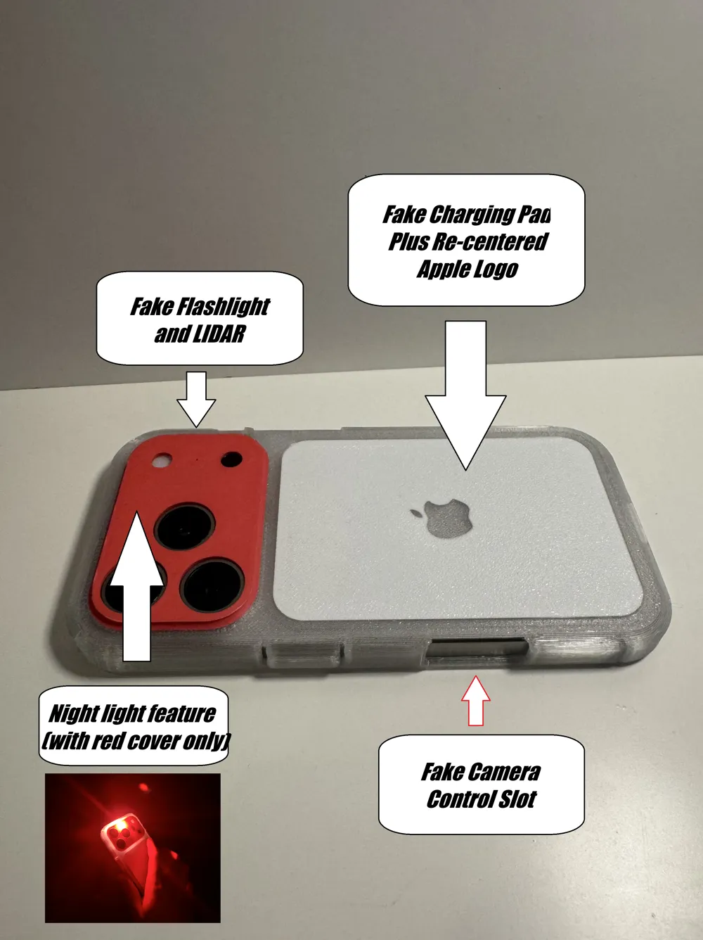 Fake iPhone 17 Pro (iPhone 15 Pro Case) - Free 3D Print Model - MakerWorld