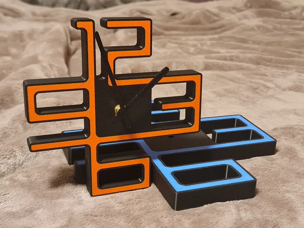 Modern Design Clock V3 Kit 011 by Sanja 3D - MakerWorld