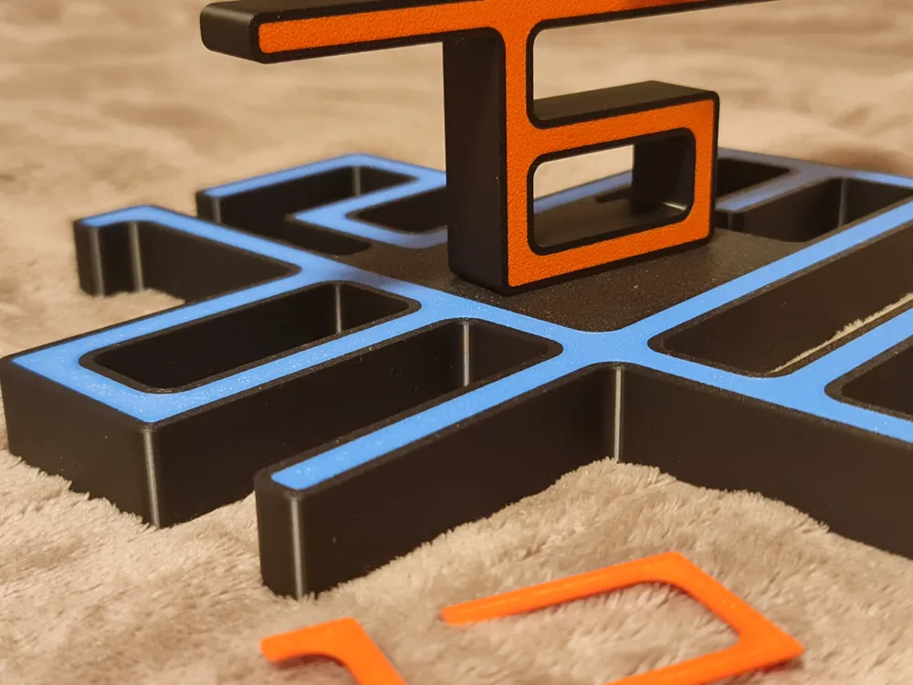 Modern Design Clock V3 Kit 011 by Sanja 3D - MakerWorld