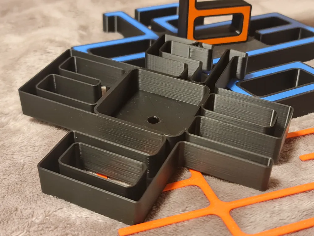 Modern Design Clock V3 Kit 011 by Sanja 3D - MakerWorld