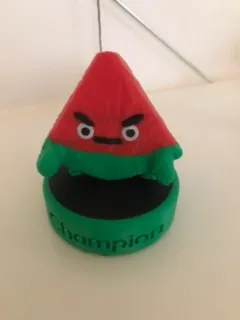 Boomerang Fu Champion Watermelon Trophy by Shwubbanub - MakerWorld