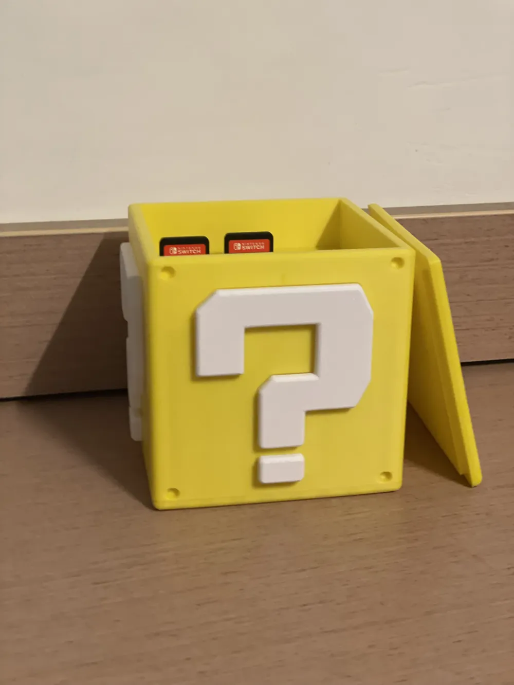 Mario Mystery Block (Switch Game Storage) - Free 3D Print Model ...