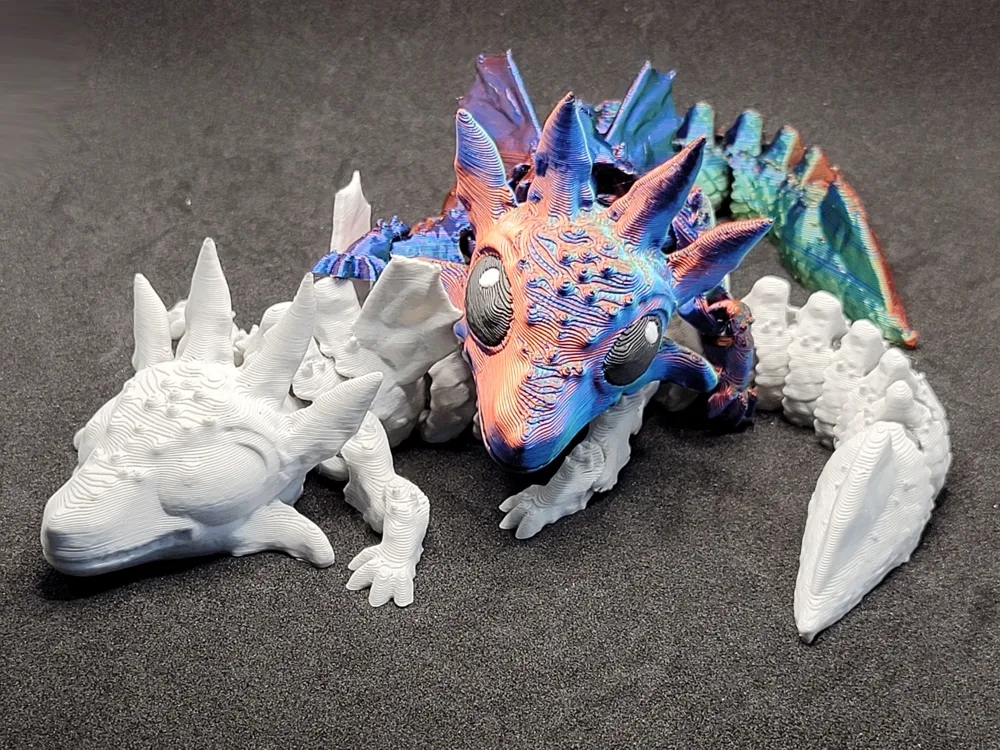Dragon Articulated - Free 3D Print Model - MakerWorld