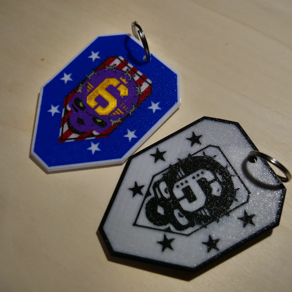 Cyberpunk - 6th street gang Keychain/assets by KorezGuitars - MakerWorld