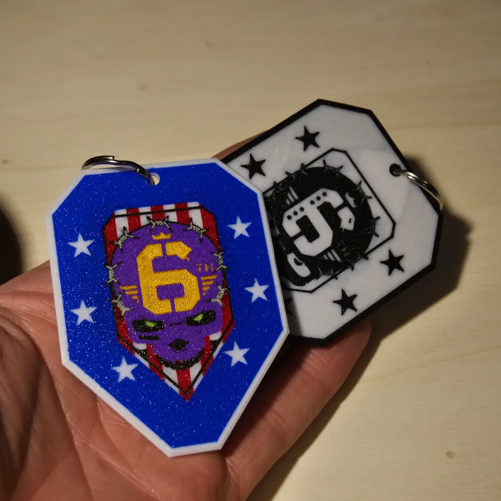 Cyberpunk - 6th street gang Keychain/assets by KorezGuitars - MakerWorld