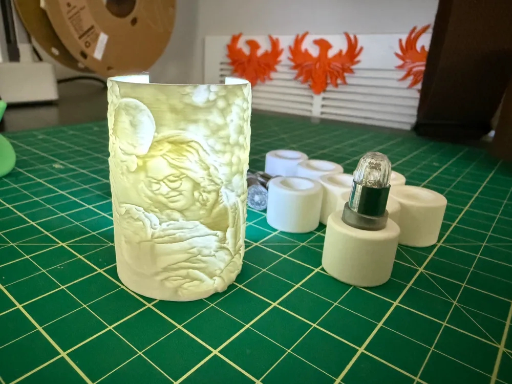 Hanging LED Light Stand/Base by andysmith_ca MakerWorld: Download Free ...