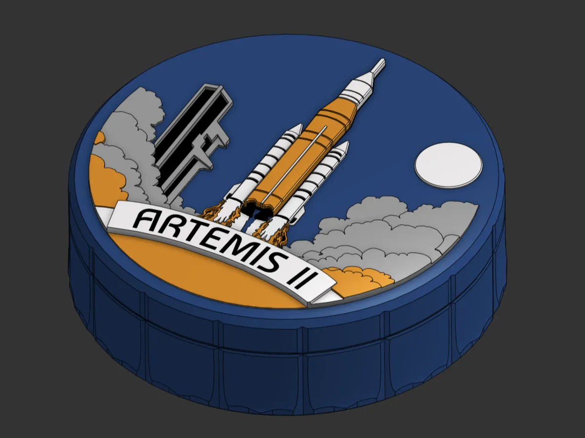 Conteneur Zyn - Art Artemis II - Modèle d'Impression 3D Gratuit ...