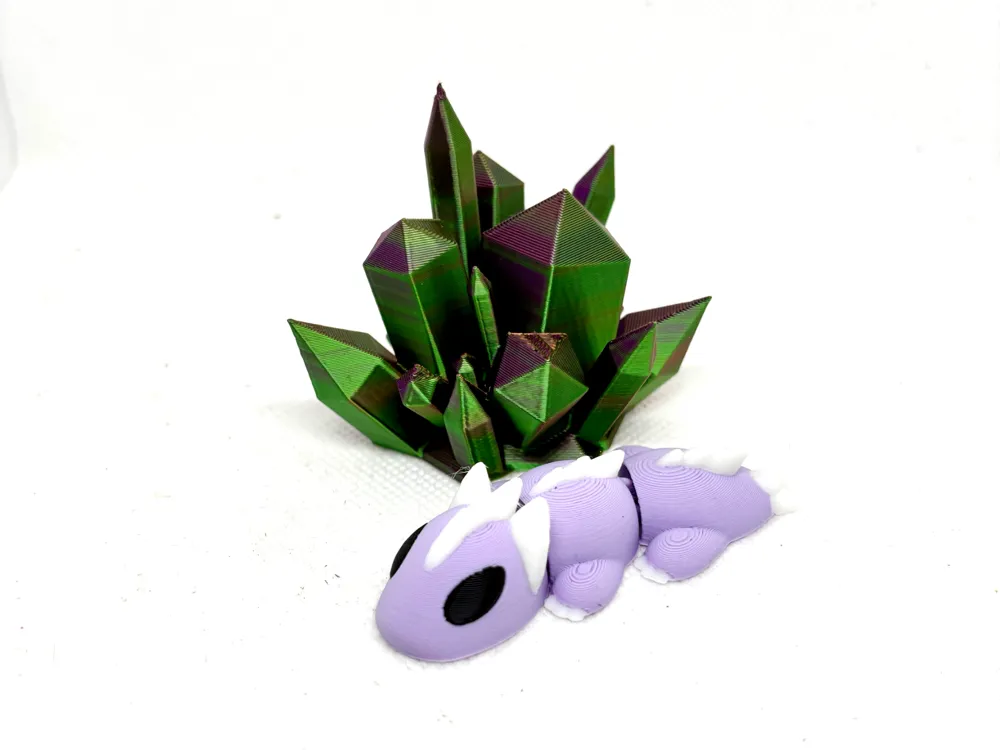 Cute Articulated Chibi Style Baby Dragon - Free 3D Print Model - MakerWorld