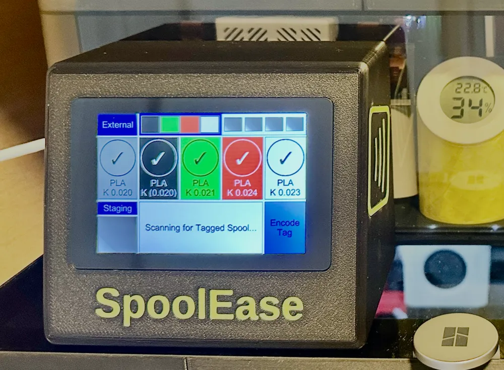 SpoolEase Console - NFC RFID Filament Management - Free 3D Print Model - MakerWorld