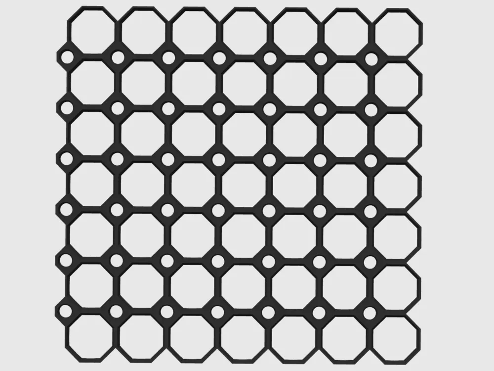 A1 mini 7x7 Multiboard side tile trim fit - Free 3D Print Model ...