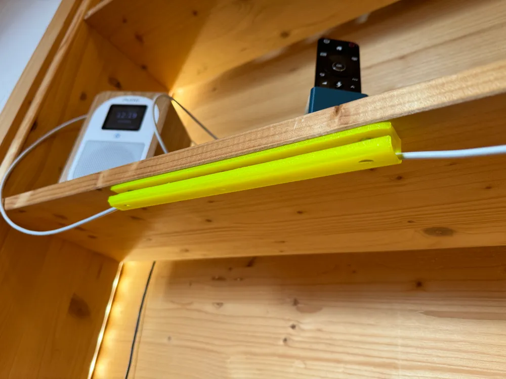 Ceiling mount cable organizer by John Connor - MakerWorld