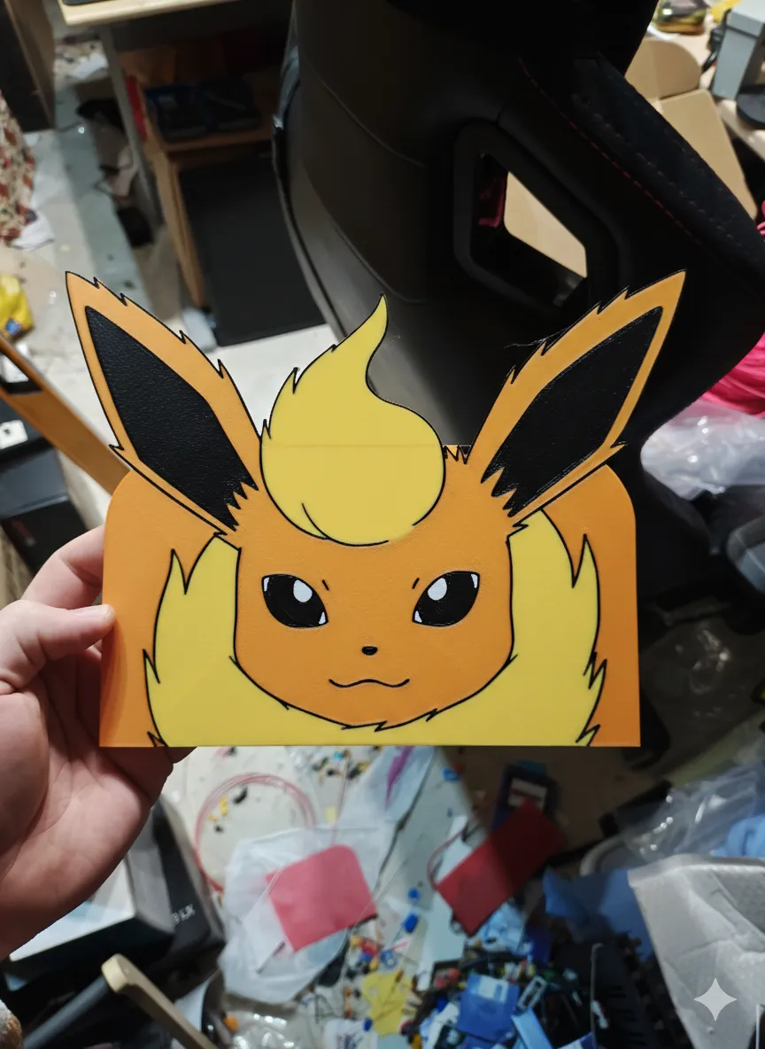 Flareon Pokémon Nintendo Switch 2 Dock-Abdeckung – Kostenloses 3D ...