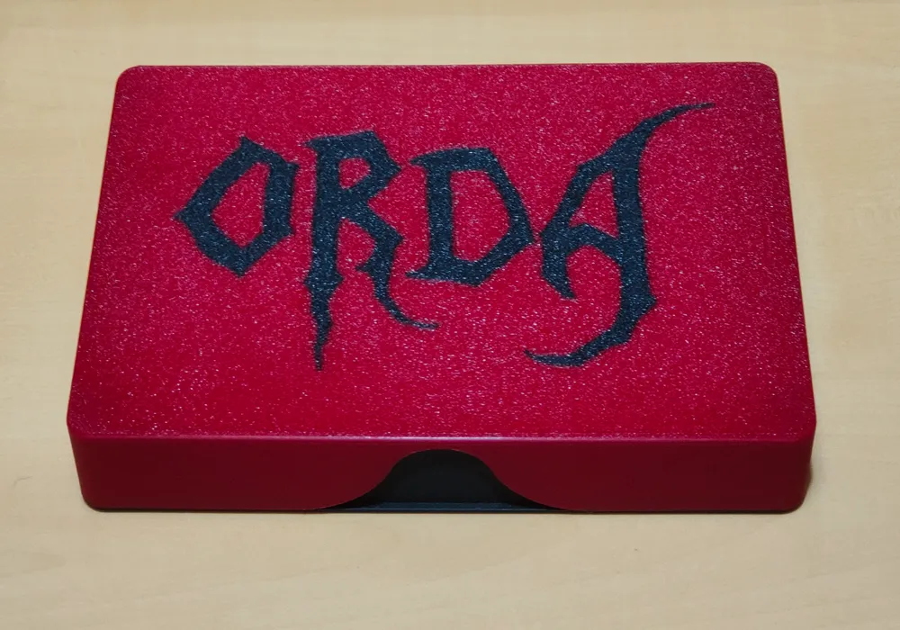 Orda Card Box with space for game board by matteo.march - MakerWorld