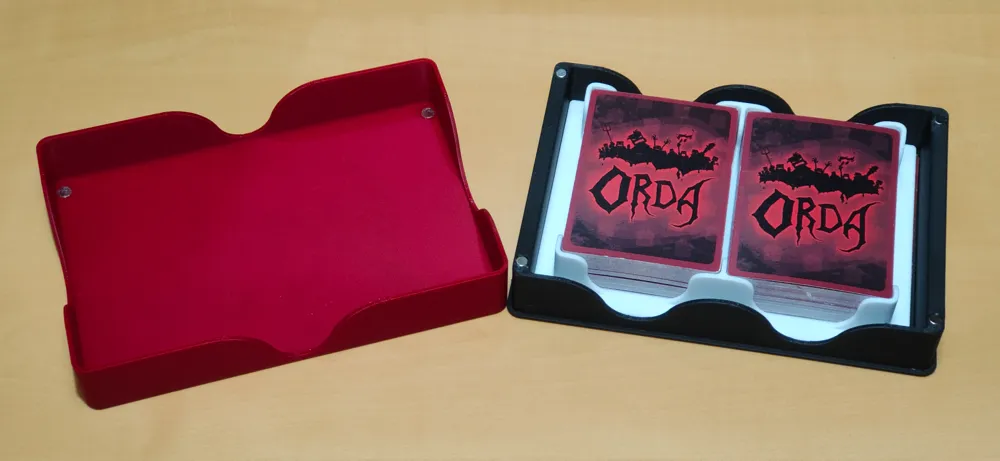 Orda Card Box with space for game board by matteo.march - MakerWorld