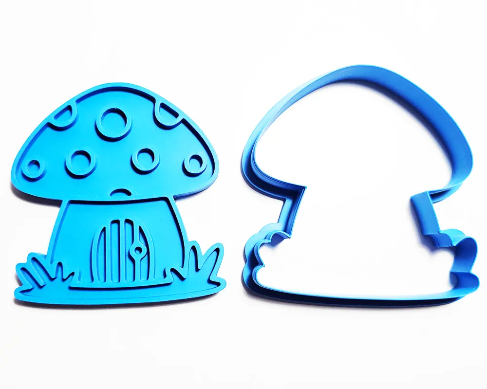 Pilzhaus-Ausstecher / Stempel – Kostenloses 3D-Druckmodell – MakerWorld