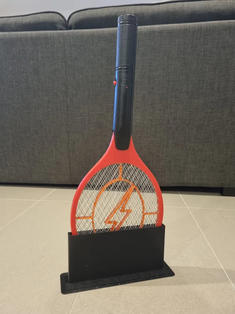 Bug Zapper Racket Stand by Mungahh - MakerWorld