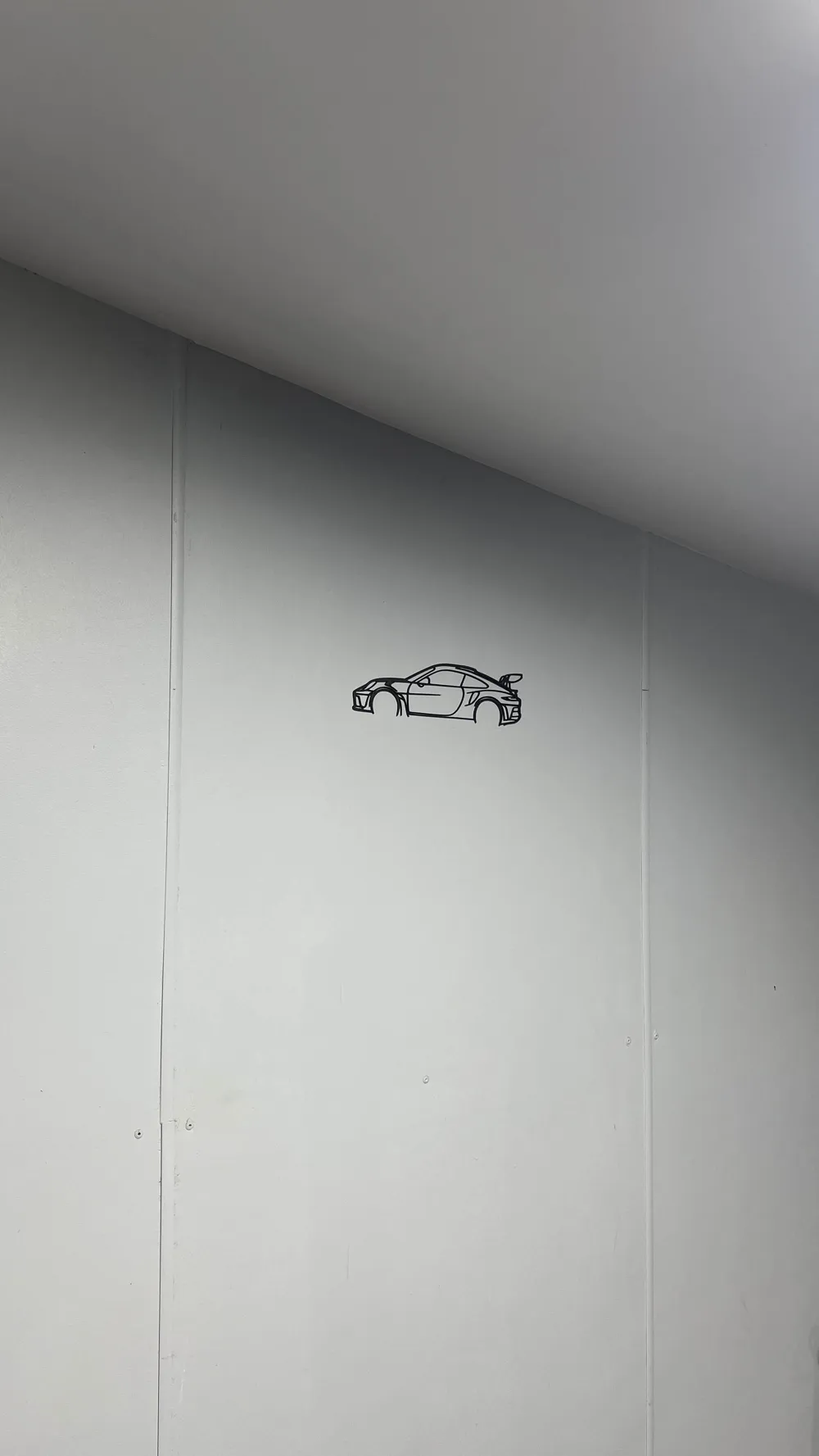 Porsche GT3 RS wall art - Free 3D Print Model - MakerWorld