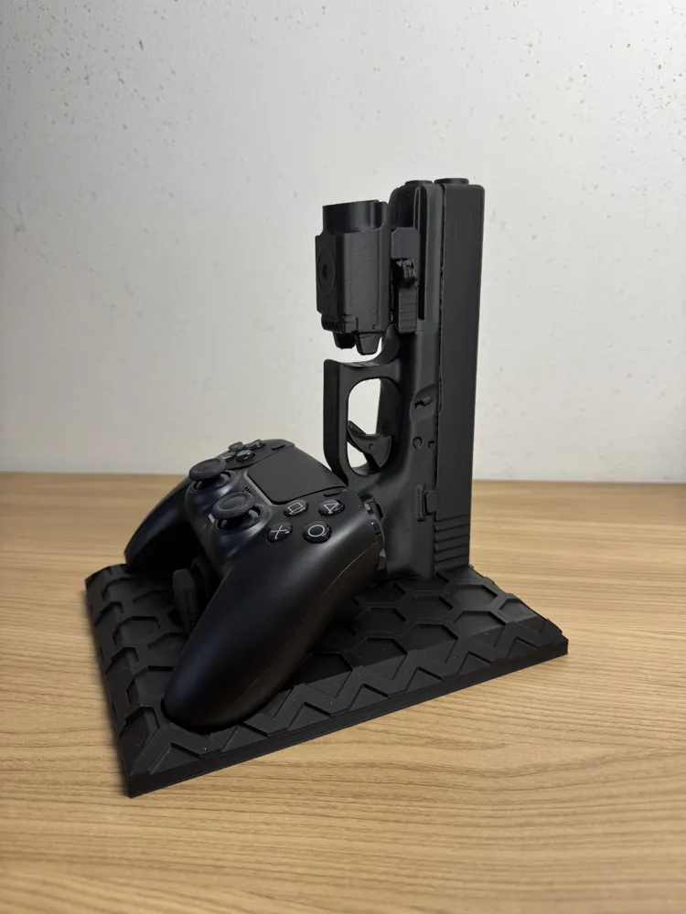 Glock 17 Headset /Controller Stand - Free 3D Print Model - MakerWorld