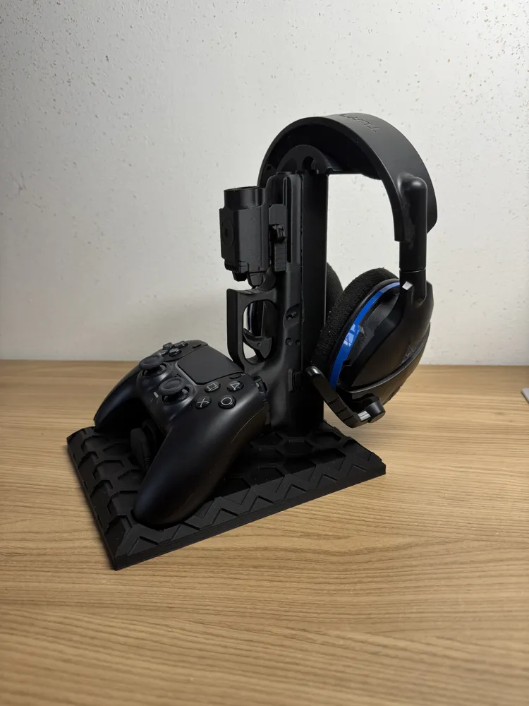 Glock 17 Headset /Controller Stand - Free 3D Print Model - MakerWorld