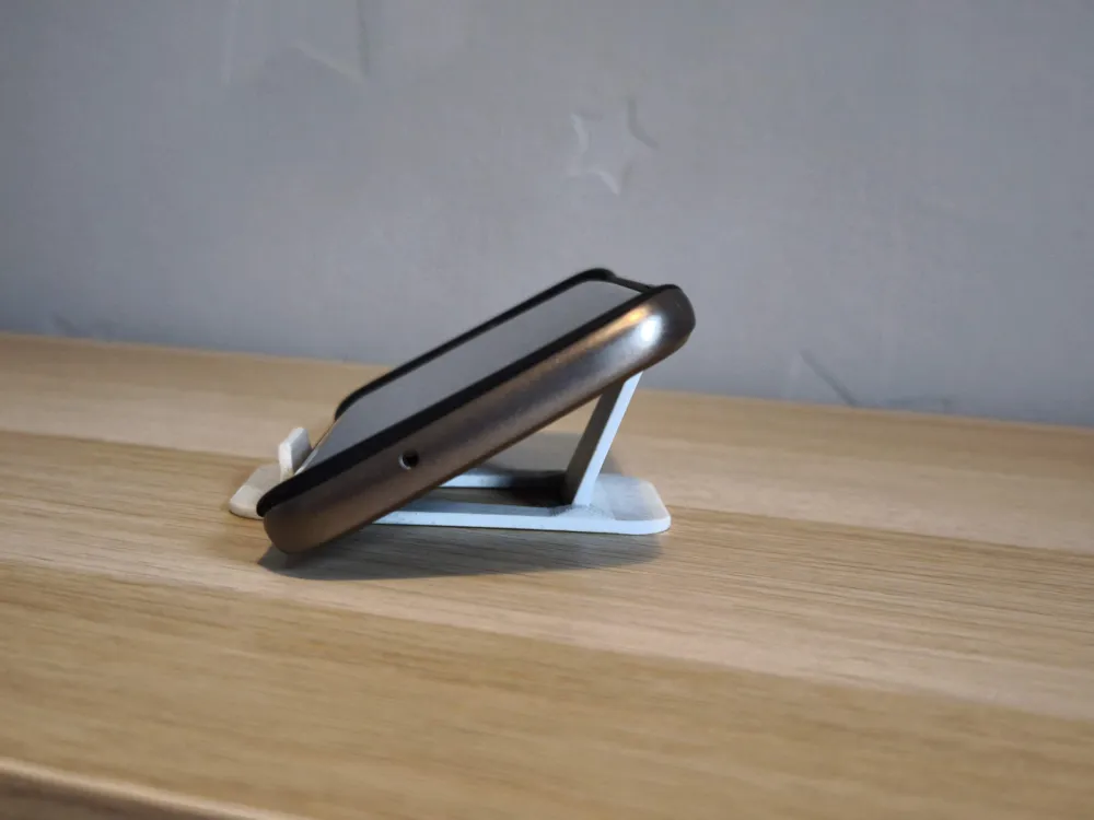 Wallet Phone Stand – Credit Card Size (Fold-Out) - Free 3D Print Model ...