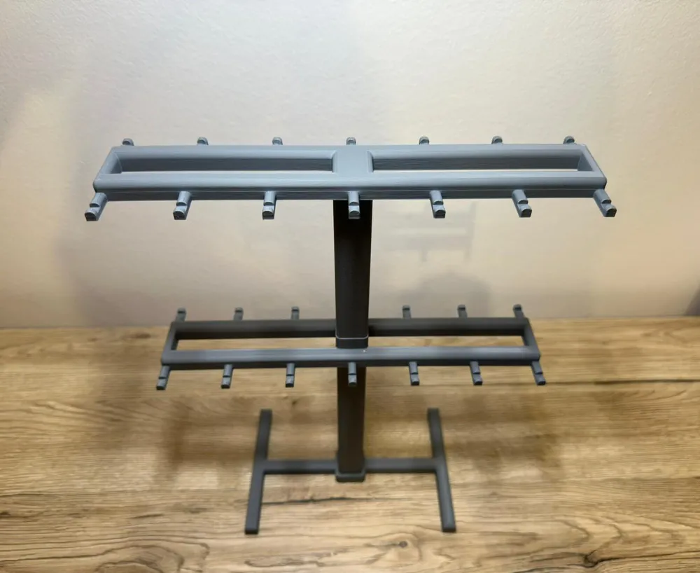 Keychain display stand - Free 3D Print Model - MakerWorld
