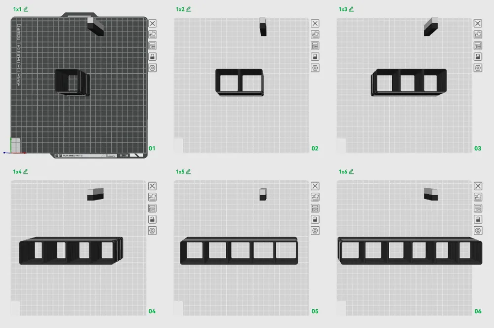 ALL SIZES!! Gridfinity stacked collection 16 tall Remixed by ...