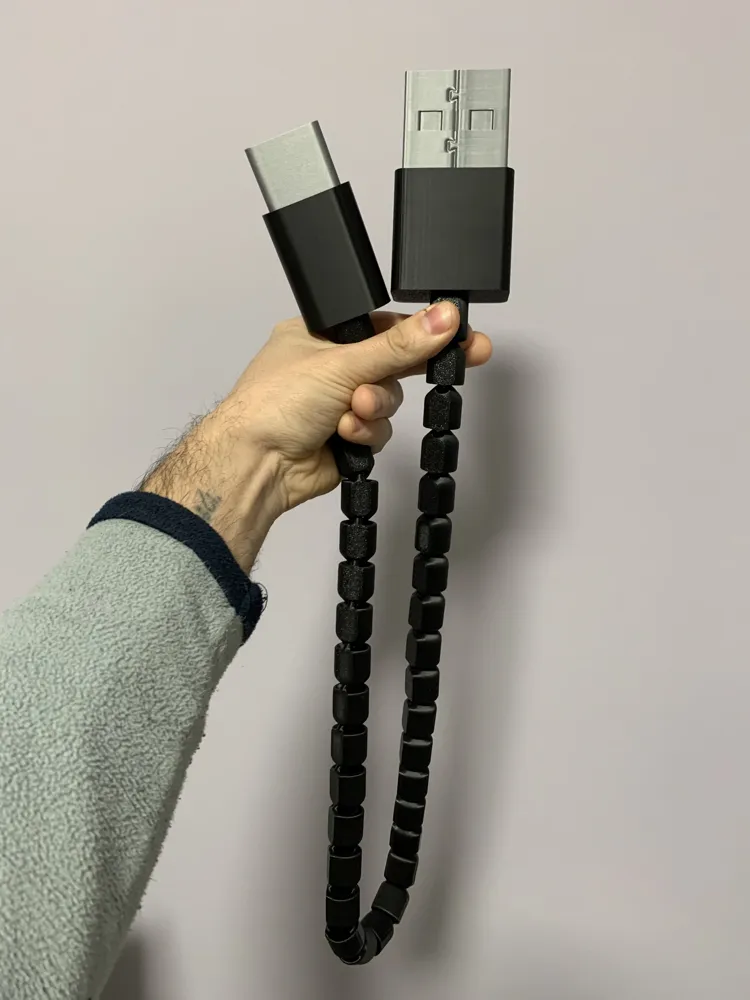 Big Flexy USB Articolato - Modello di stampa 3D gratuito - MakerWorld