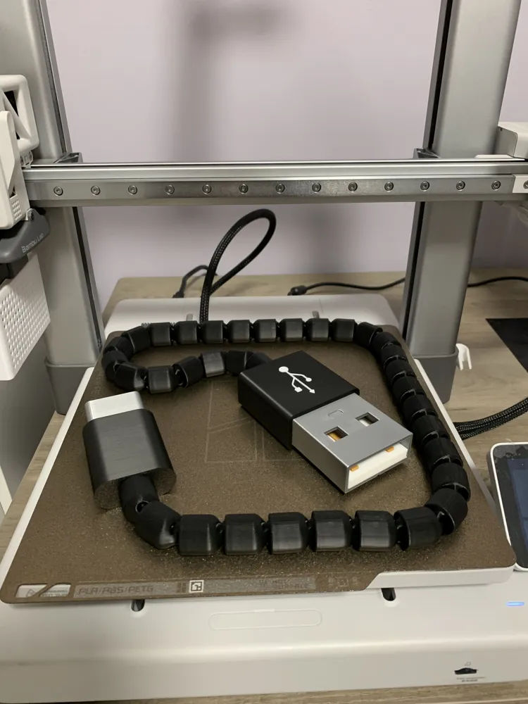 Big Flexy USB Articulated - Free 3D Print Model - MakerWorld