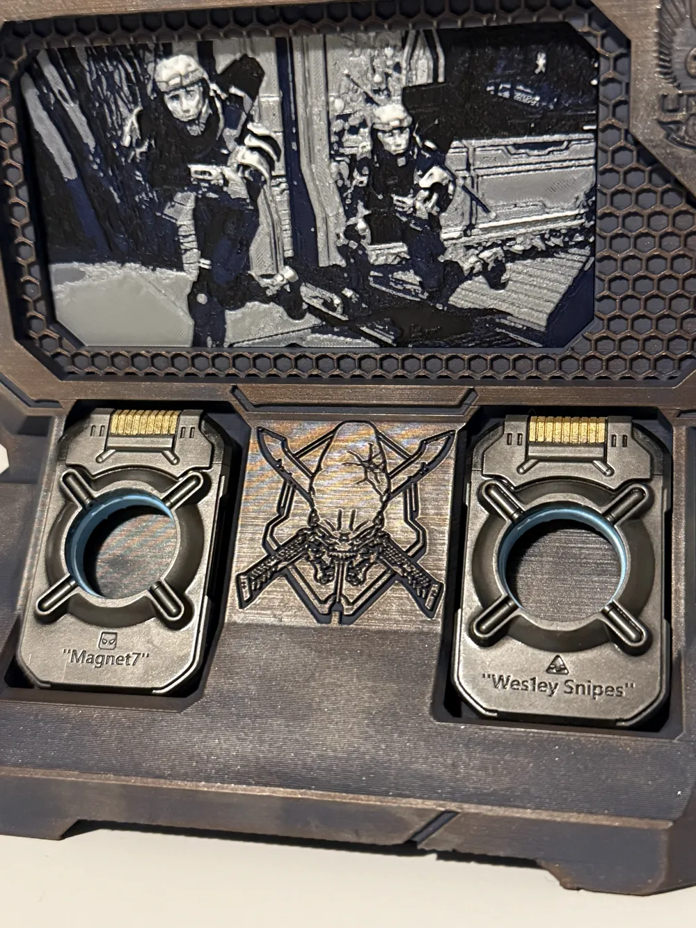 Halo AI Chip Display Stand - Free 3D Print Model - MakerWorld