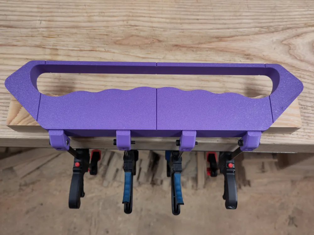 Router jig trim "waves" by Bukenya - MakerWorld
