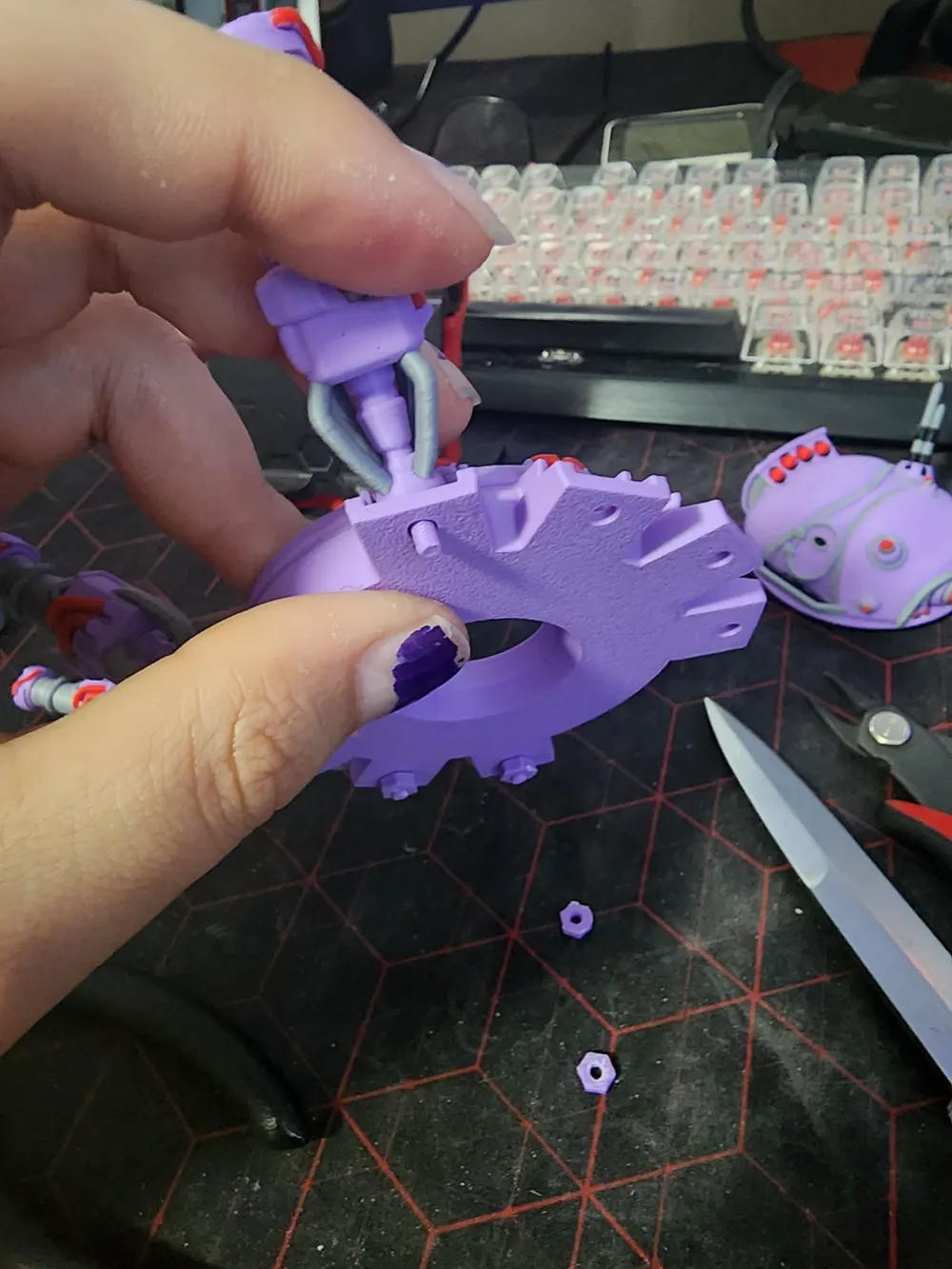 Factorio Spidertron (AMS) Remixed by Laura - MakerWorld