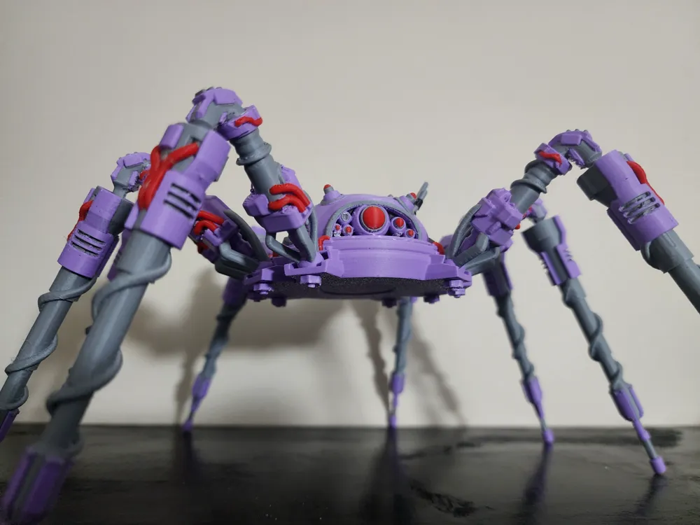 Factorio Spidertron (AMS) Remixed by Laura - MakerWorld